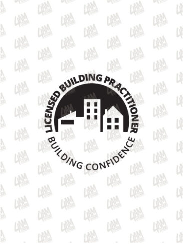 ‘Licensed Building Practitioners (LBP) logo’ Decal • 4am Studio Store