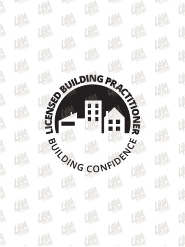 ‘Licensed Building Practitioners (LBP) logo’ Decal • 4am Studio Store